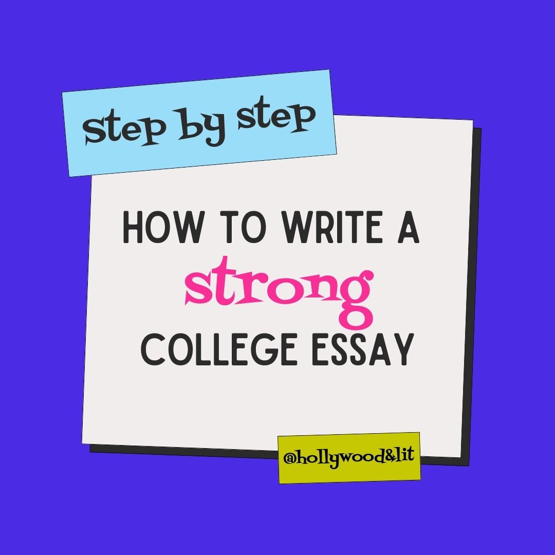 How to Write Your College Essay